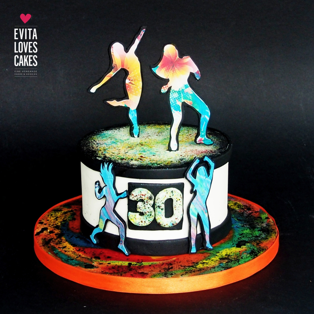 Τούρτα Χορευτες - Evita Loves Cakes